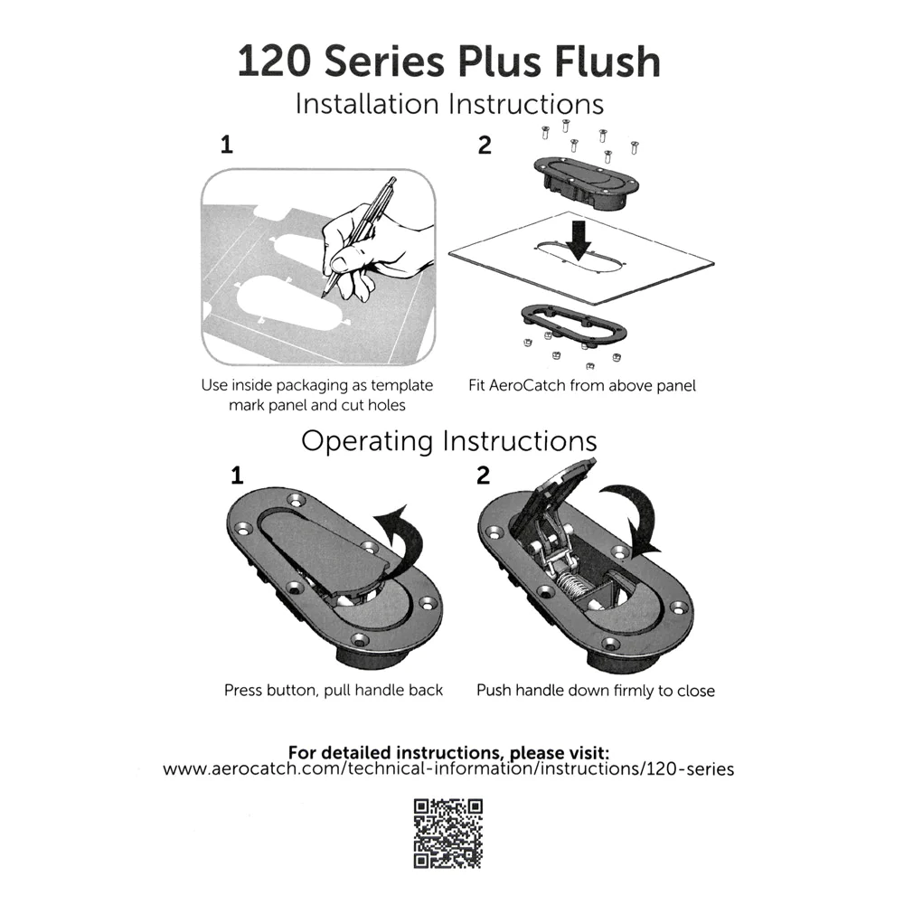 AEROCATCH FLUSH HOOD LATCH AND PIN KIT – Signature Autohaus